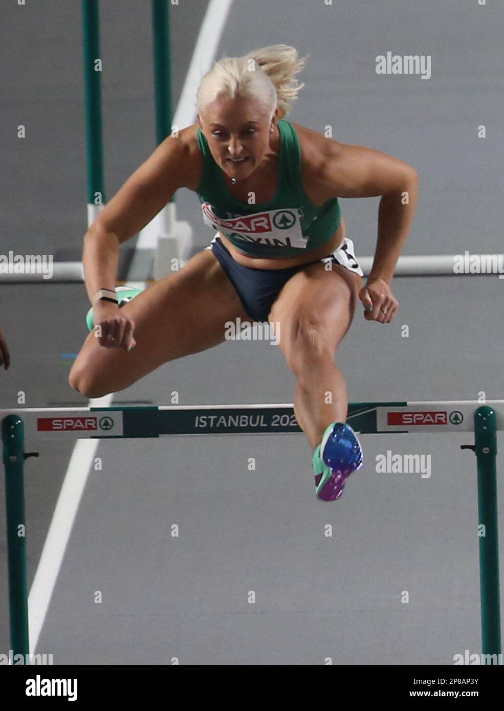 Sarah LAVIN of Ireland 60m Hurdles Women 1ere Semi-Final during the ...