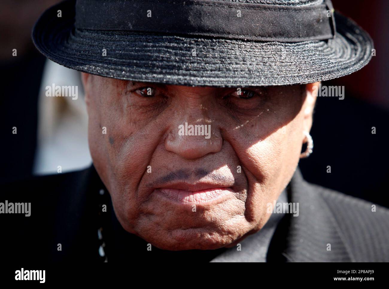 Joe Jackson, father of the late pop star Michael Jackson, arrives at ...