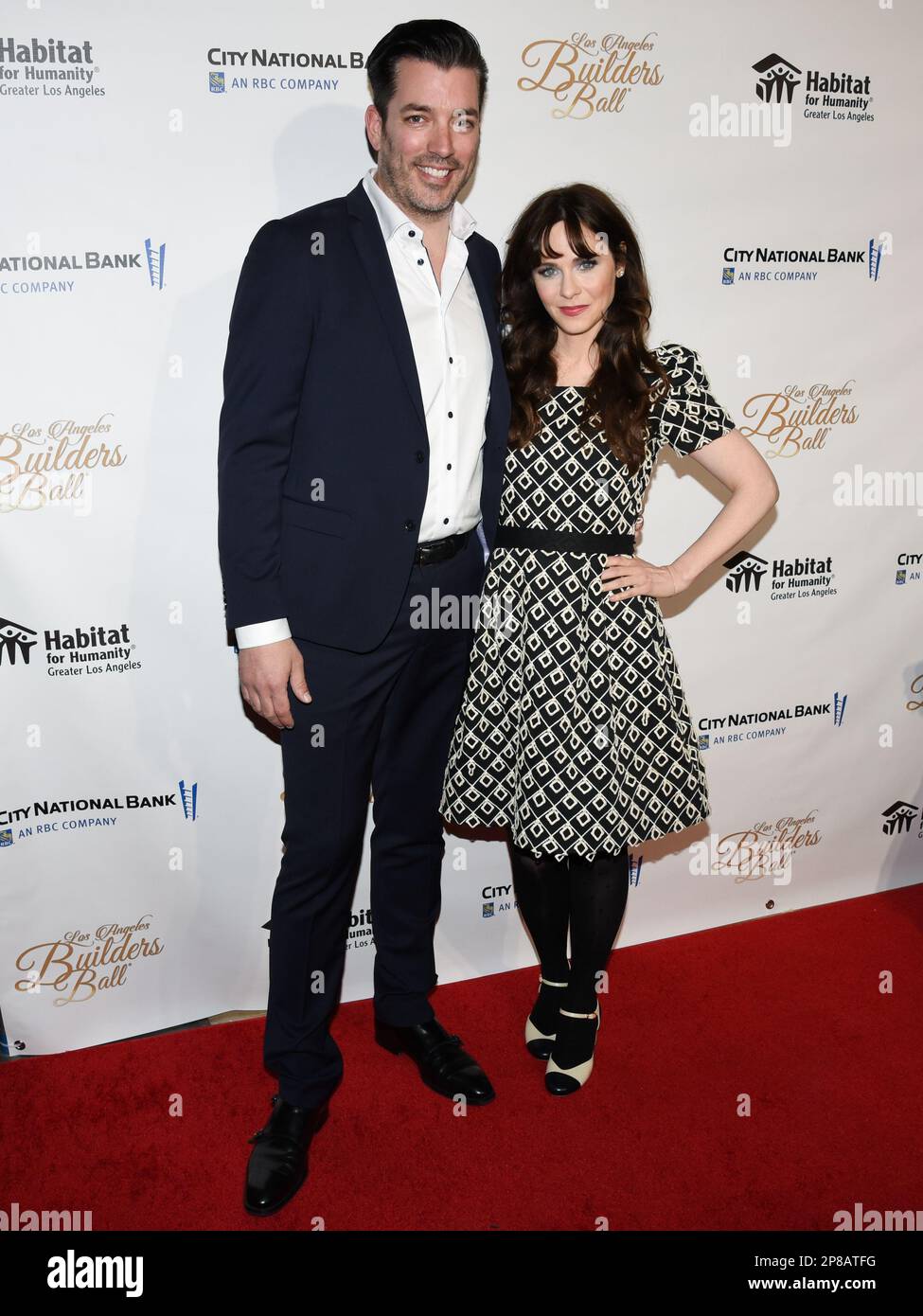 08 March 2023 - Beverly Hills, California - Jonathan Scott and Zooey ...