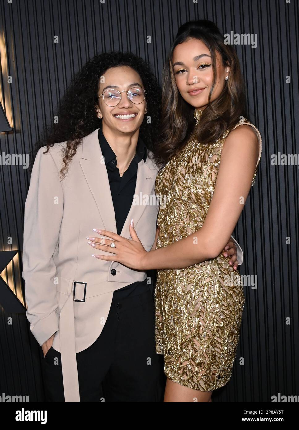 Hollywood, USA. 08th Mar, 2023. Mariah Linney and Madison Bailey ...