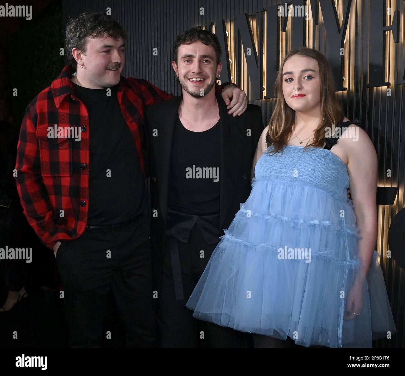 Hollywood, USA. 08th Mar, 2023. Nell Mescal, Paul Mescal and Donnacha ...