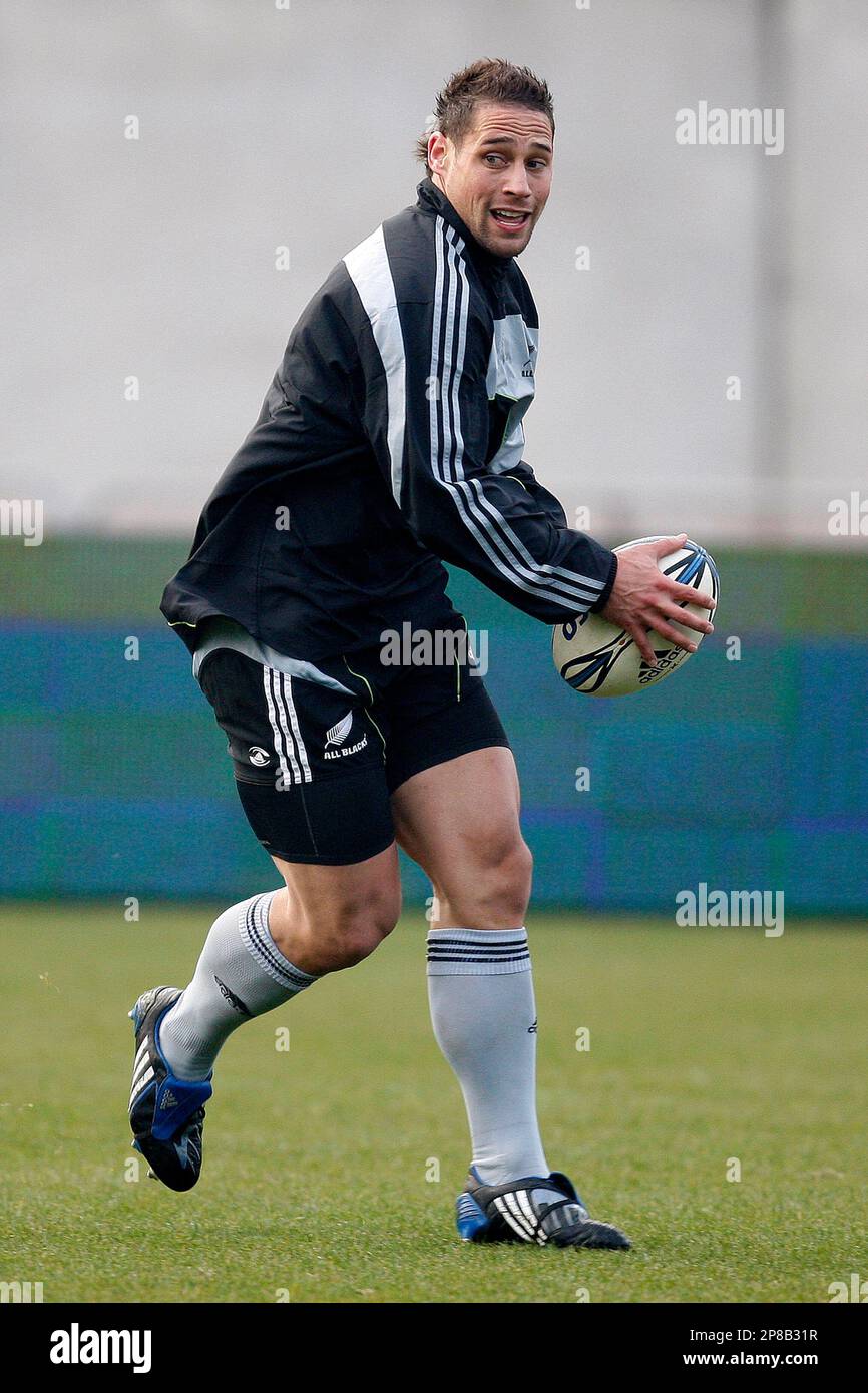 New Zealand's Luke McAlister at the All Blacks rugby captains run ahead ...