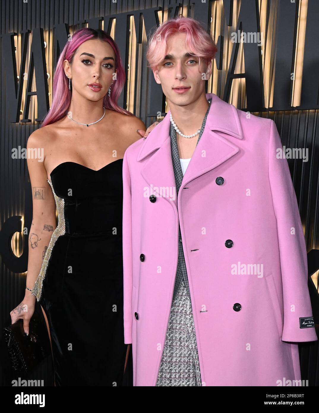 Hollywood, USA. 08th Mar, 2023. Brianna LaPaglia and Josh Richards ...