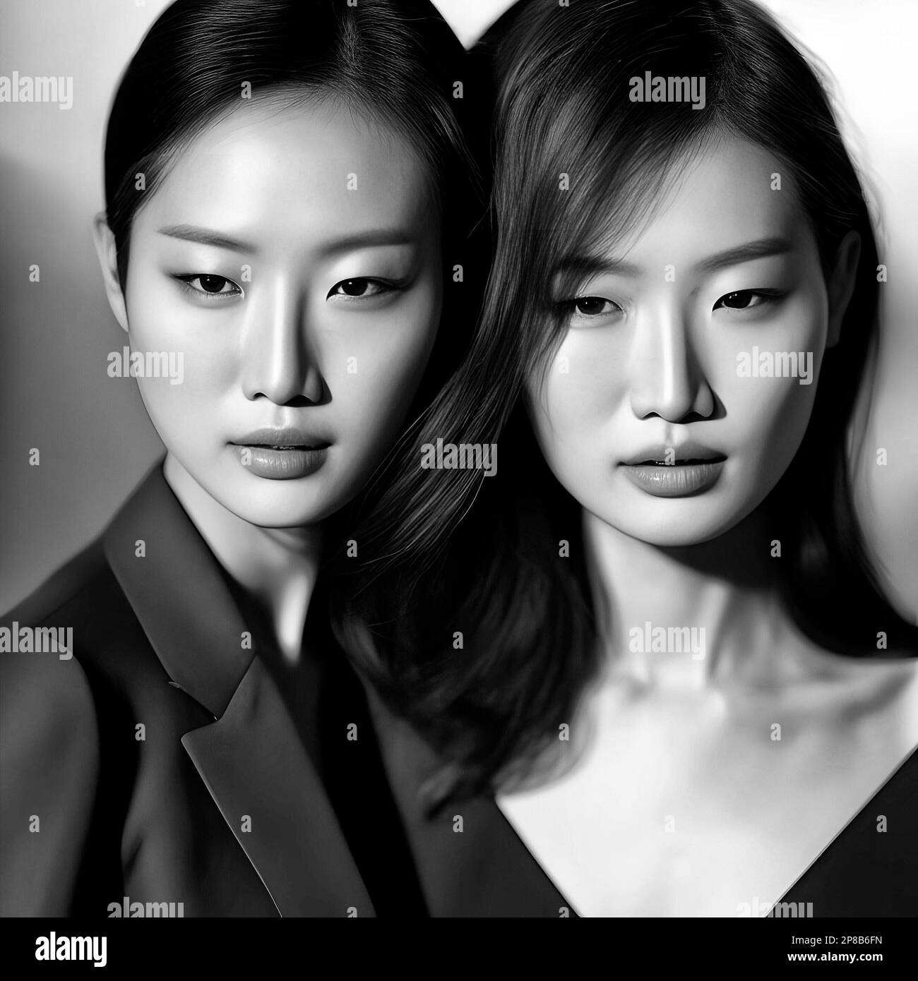 Super model Black and White Stock Photos & Images - Alamy