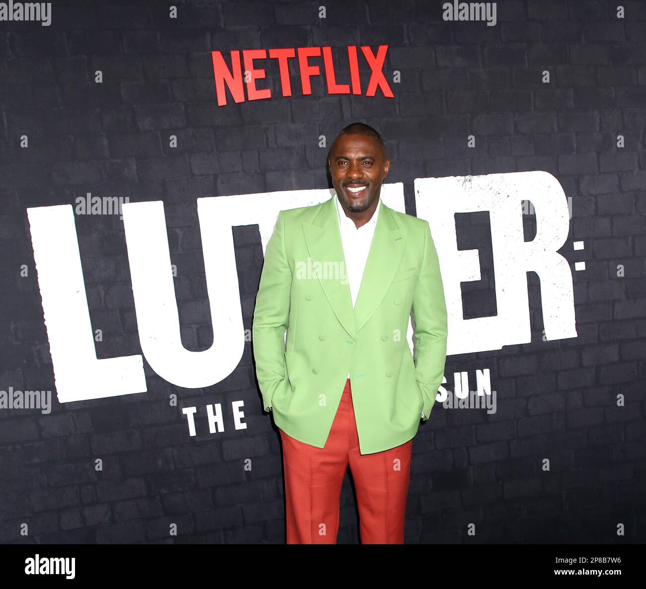 New York City, USA. 08th Mar, 2023. Idris Elba attending 'Luther: The Fallen Sun' New York ...