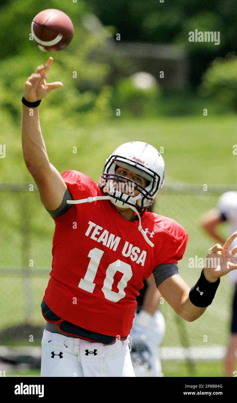 In this photograph taken on Tuesday, June 23, 2009, Team USA ...