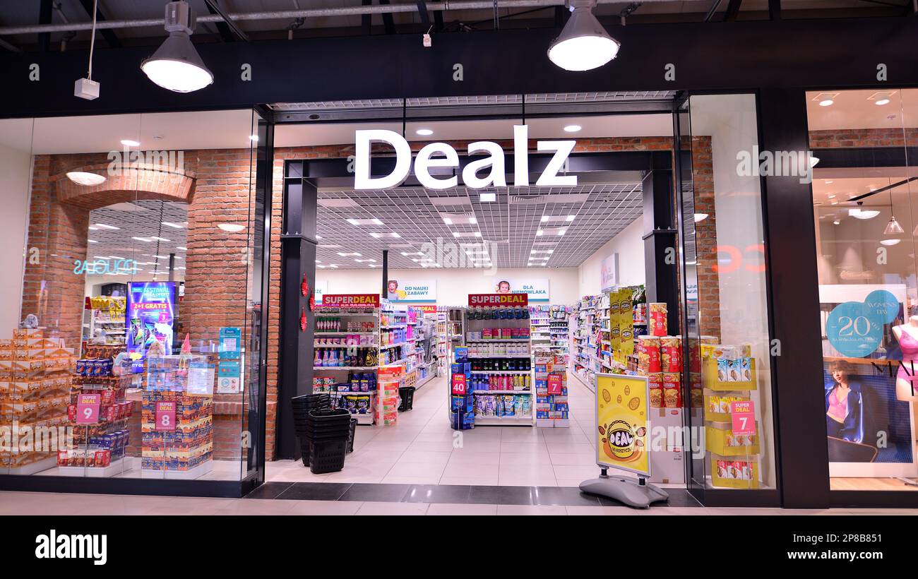 Warsaw, Poland. 8 March 2023. Ferio Wawer is 40 retail outlets of ...