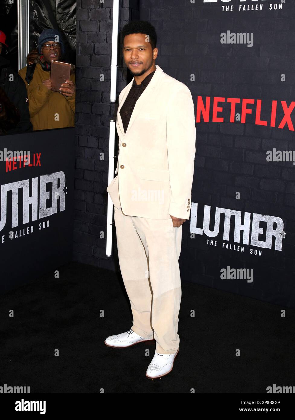 New York City, USA. 08th Mar, 2023. Lovell Adams-Gray attending 'Luther ...