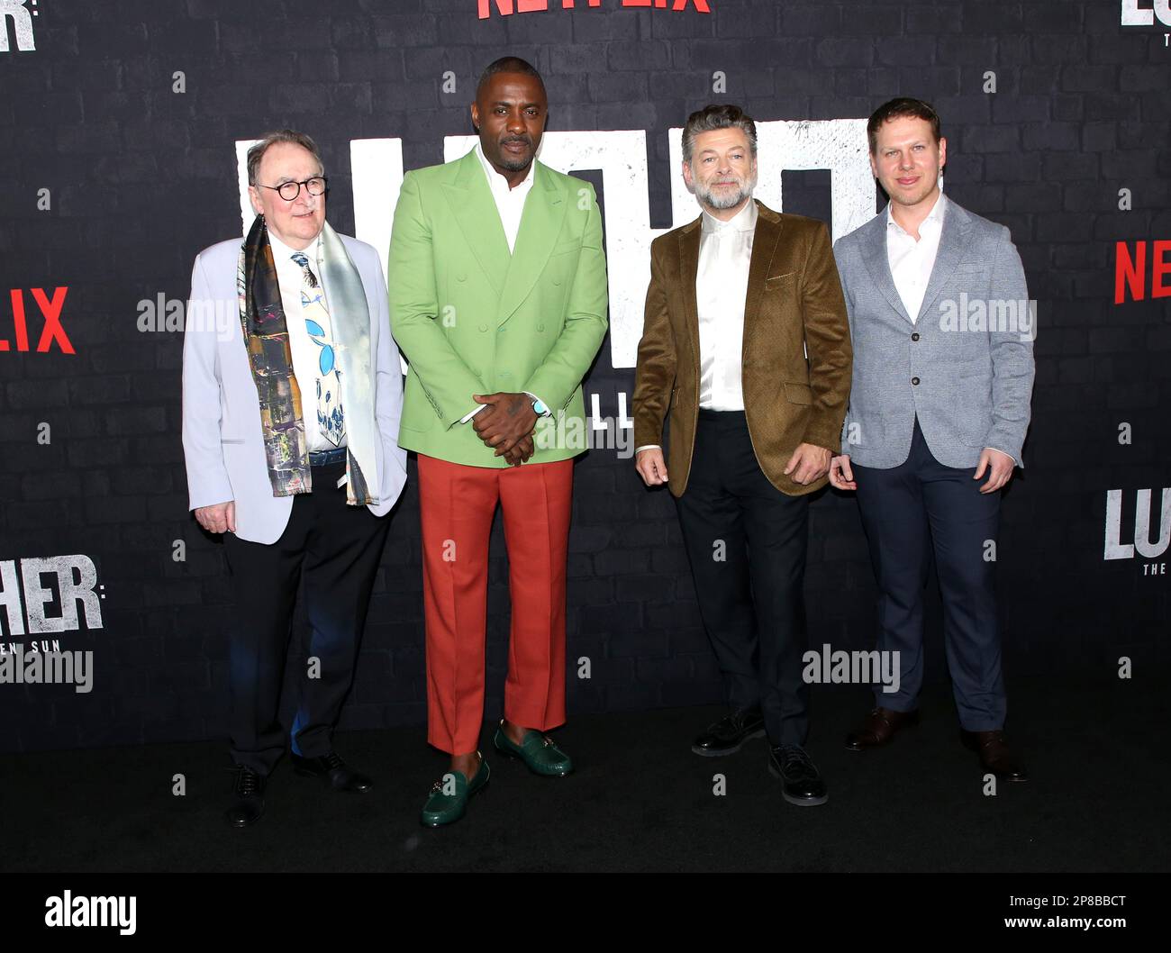 New York City, USA. 08th Mar, 2023. Dermot Crowley, Idris Elba, Andy ...