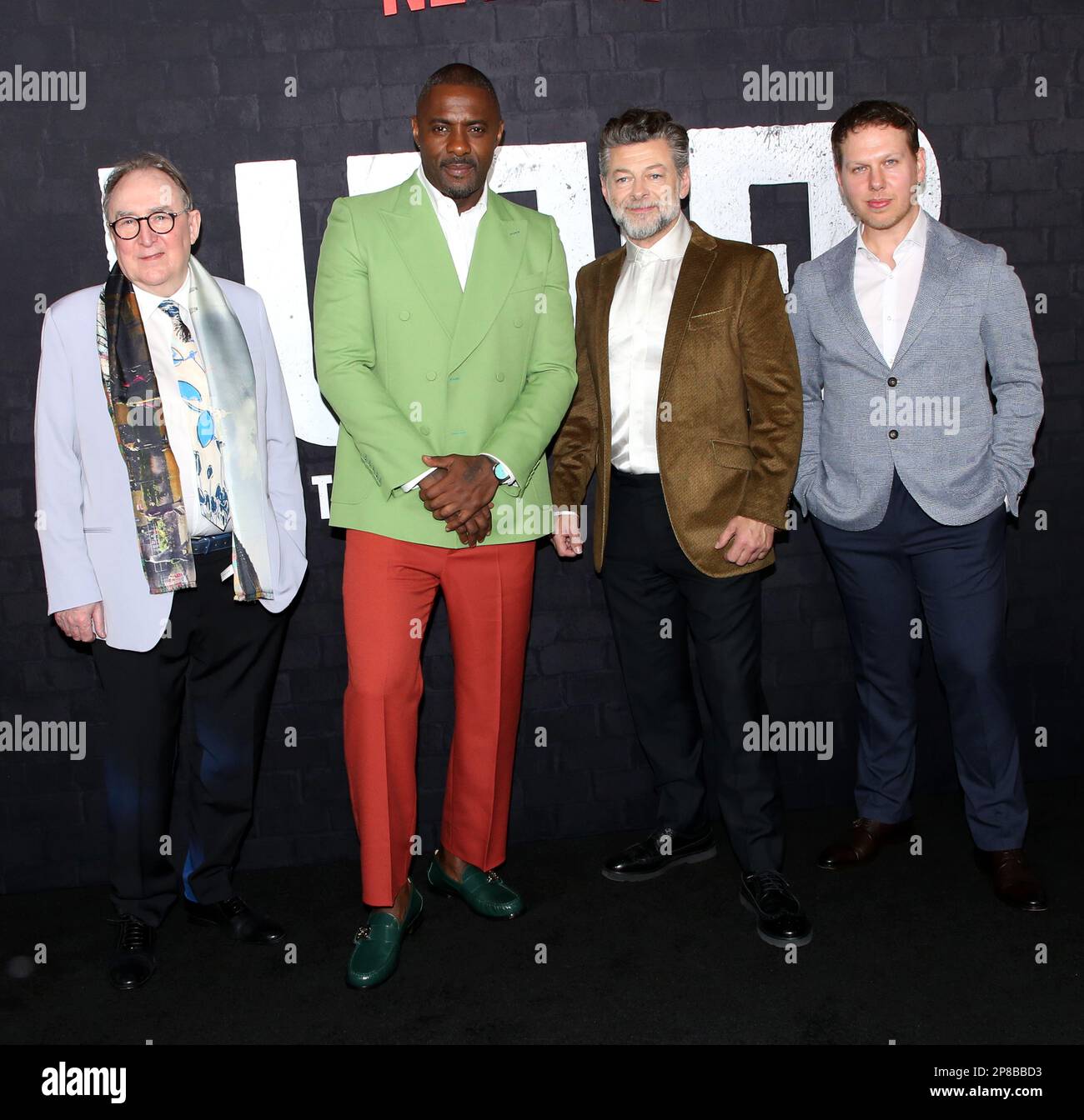 New York City, USA. 08th Mar, 2023. Dermot Crowley, Idris Elba, Andy ...