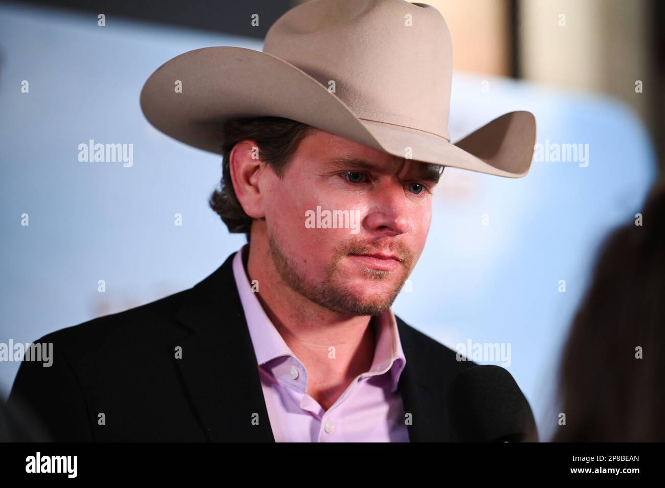 New York, USA. 08th Mar, 2023. FARMER WANTS A WIFE: Landon Heaton ...