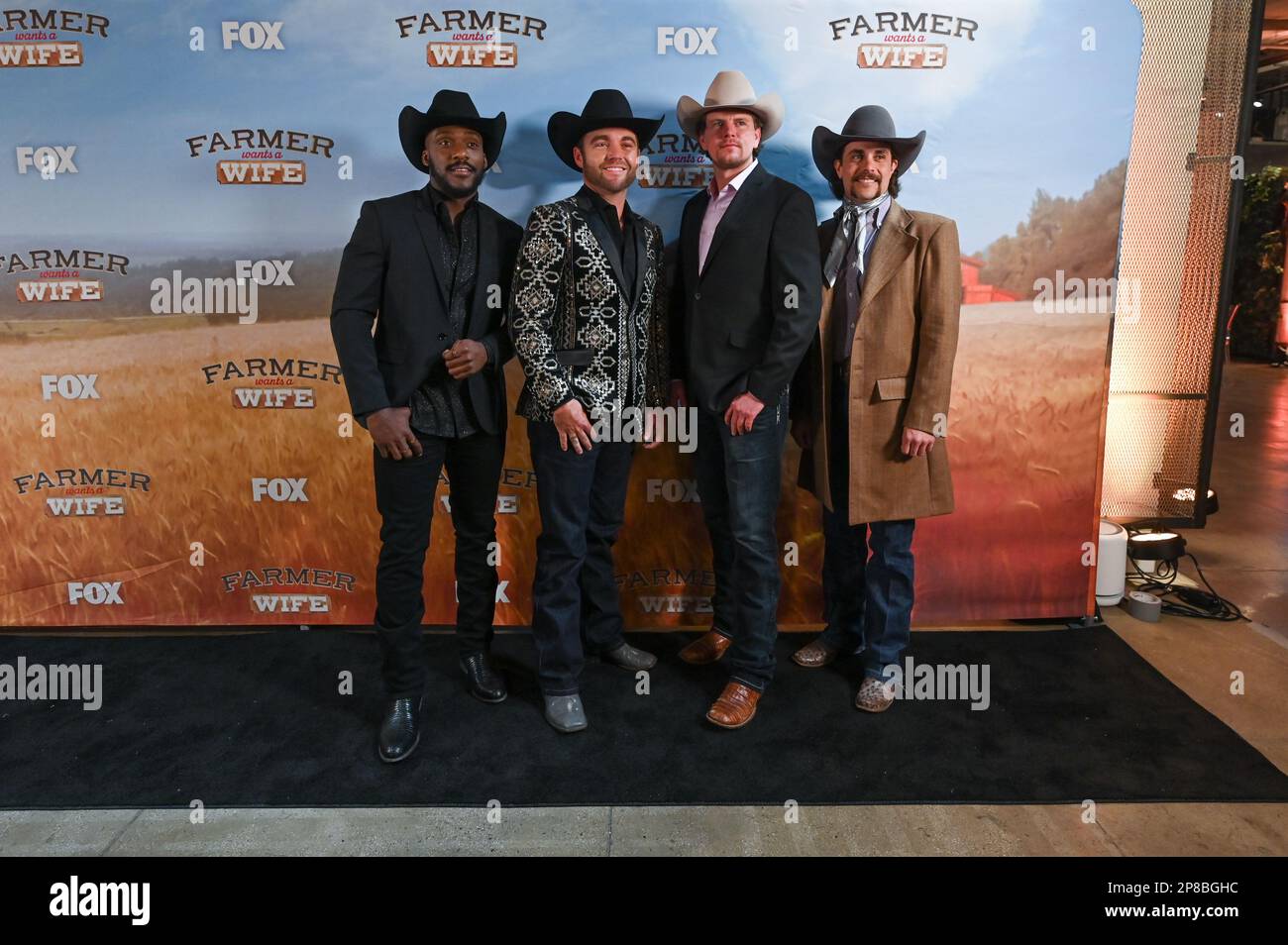 New York, USA. 08th Mar, 2023. FARMER WANTS A WIFE: Ryan Black, Hunter ...