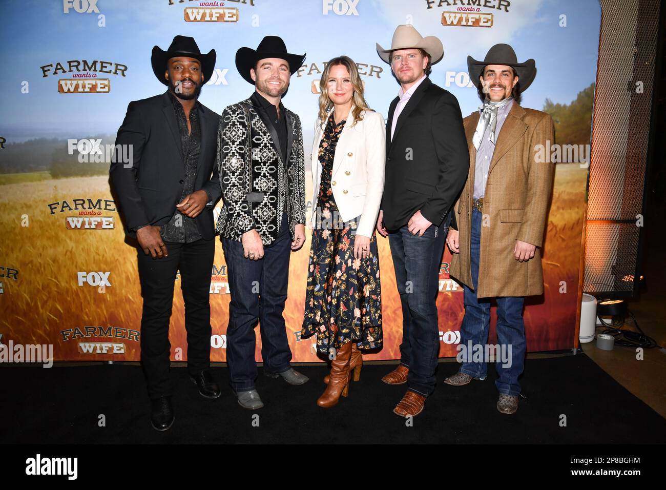 New York, USA. 08th Mar, 2023. FARMER WANTS A WIFE: Ryan Black, Hunter ...