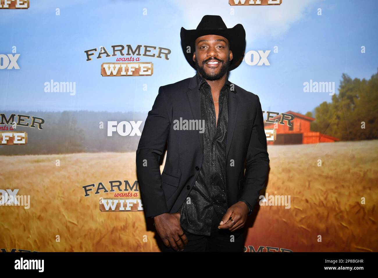 New York, USA. 08th Mar, 2023. FARMER WANTS A WIFE: Ryan Black attends ...