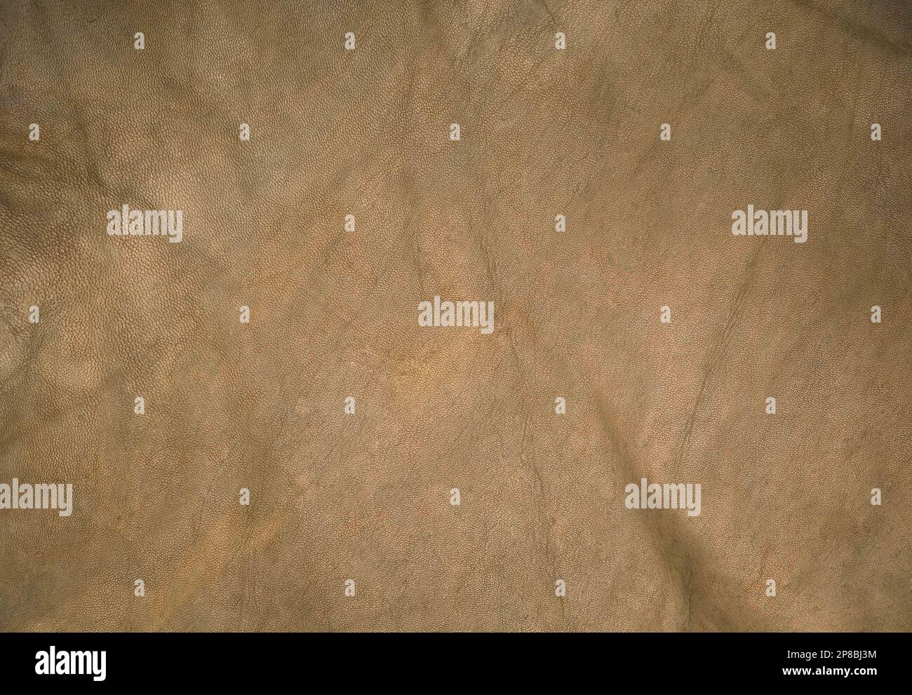 Brown leather cut as background textured and wallpaper. Rustic style ...