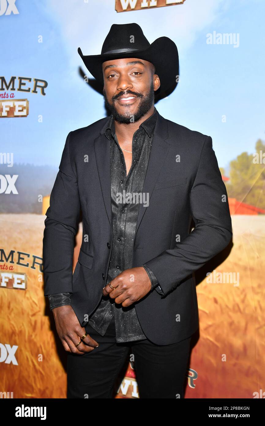 New York, USA. 08th Mar, 2023. FARMER WANTS A WIFE: Ryan Black attends ...