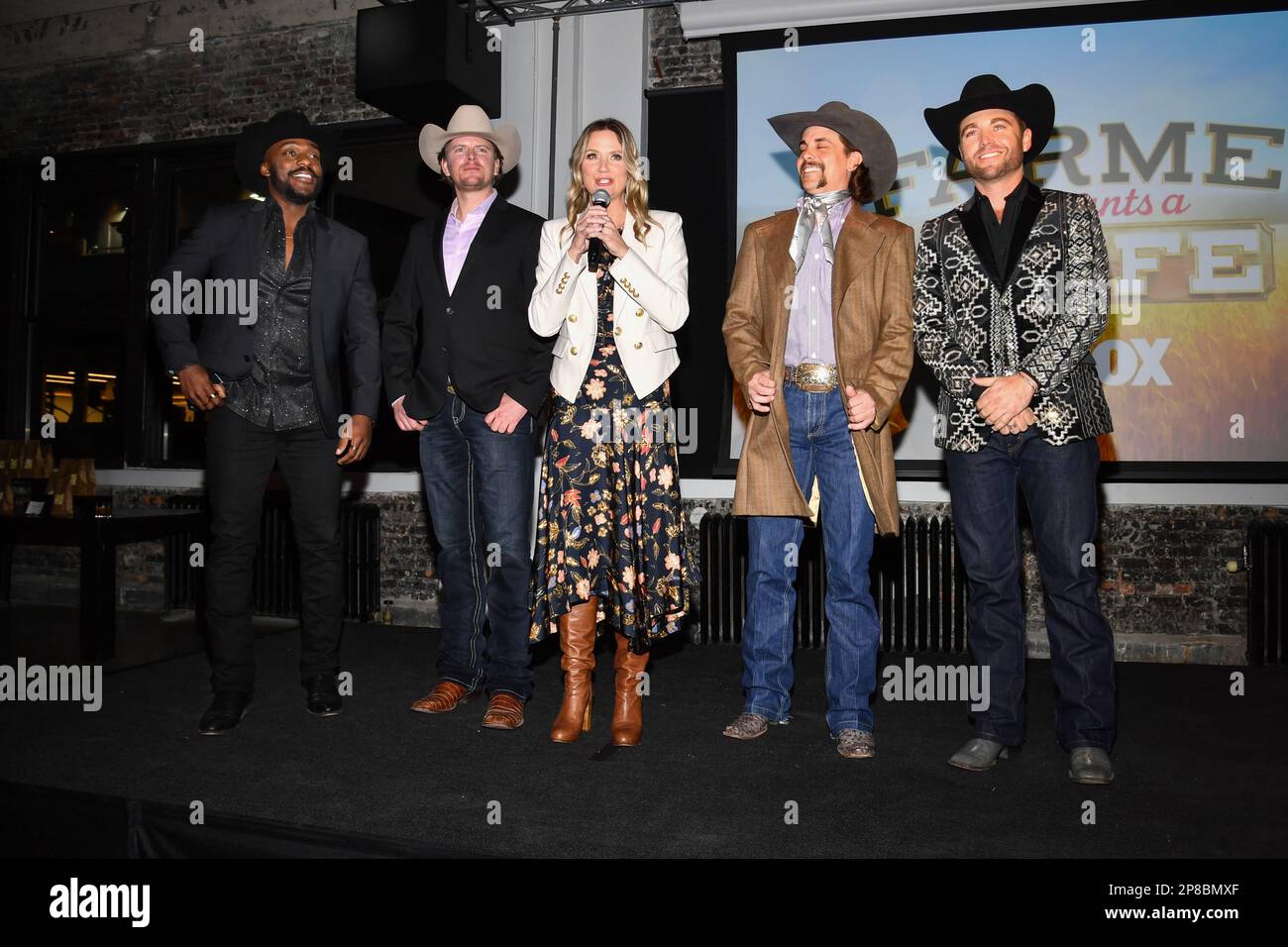 New York, USA. 08th Mar, 2023. FARMER WANTS A WIFE: Ryan Black, Landon ...