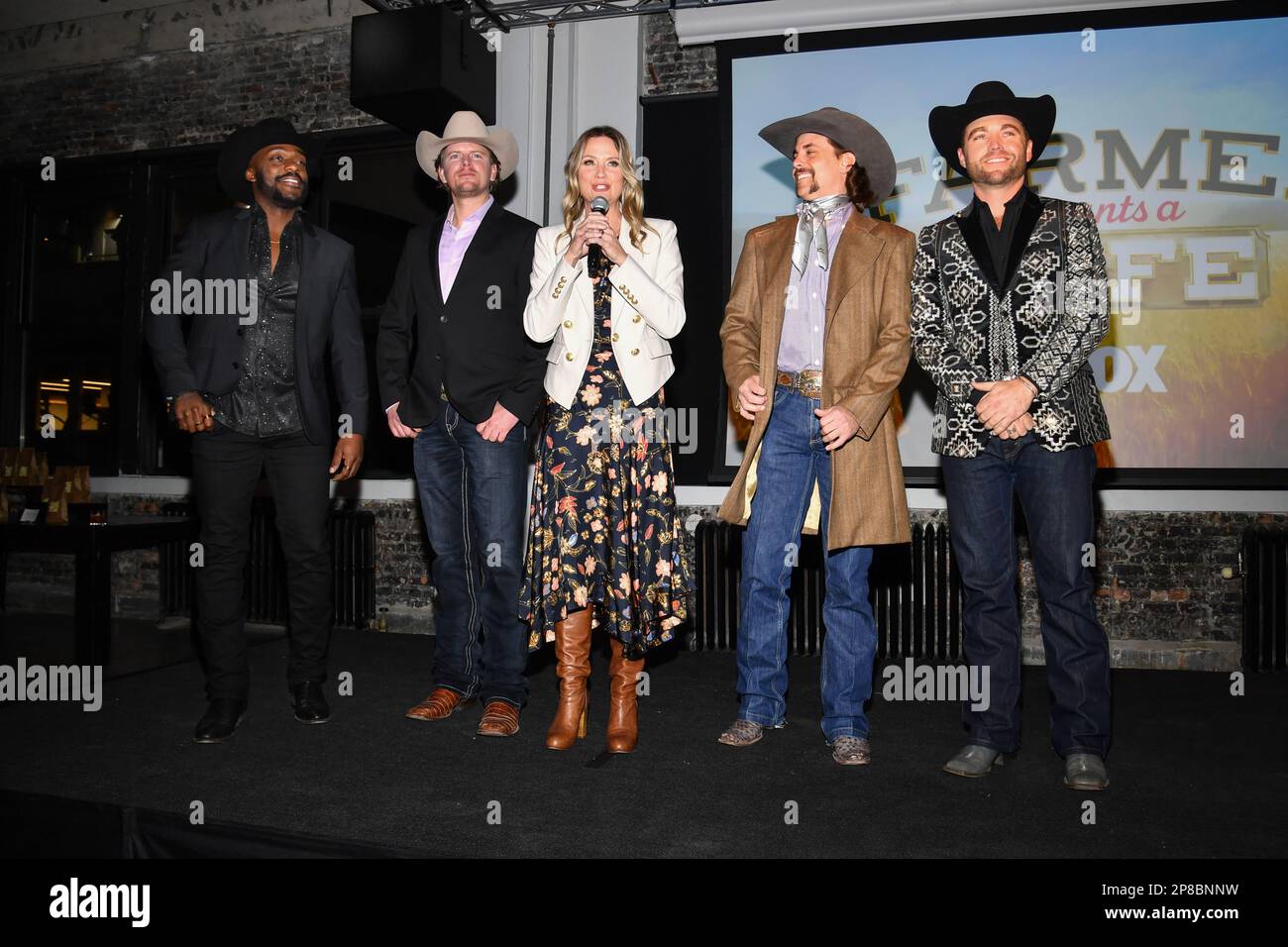 New York, USA. 08th Mar, 2023. FARMER WANTS A WIFE: Ryan Black, Landon ...