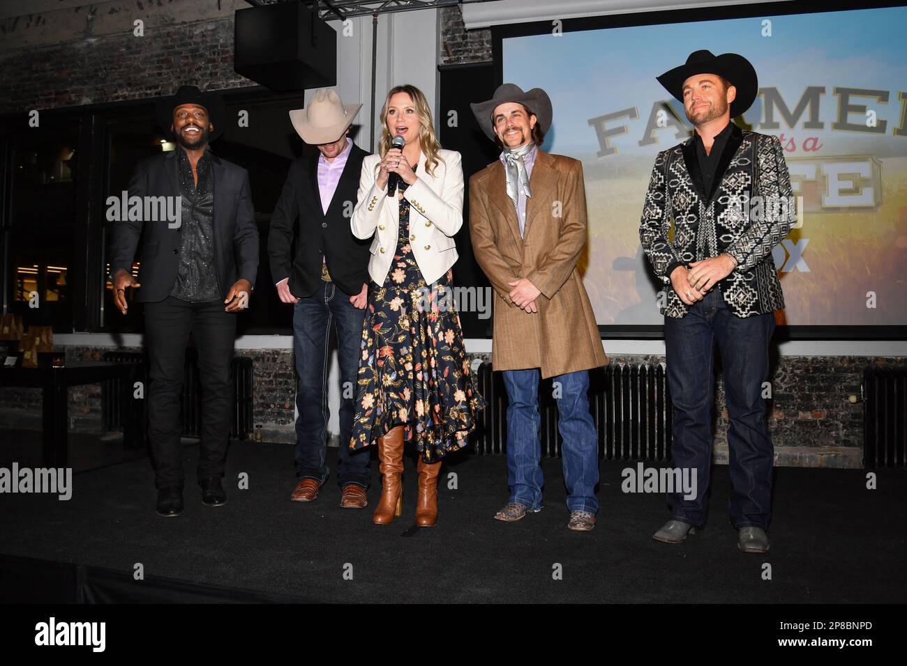 New York, USA. 08th Mar, 2023. FARMER WANTS A WIFE: Ryan Black, Landon ...