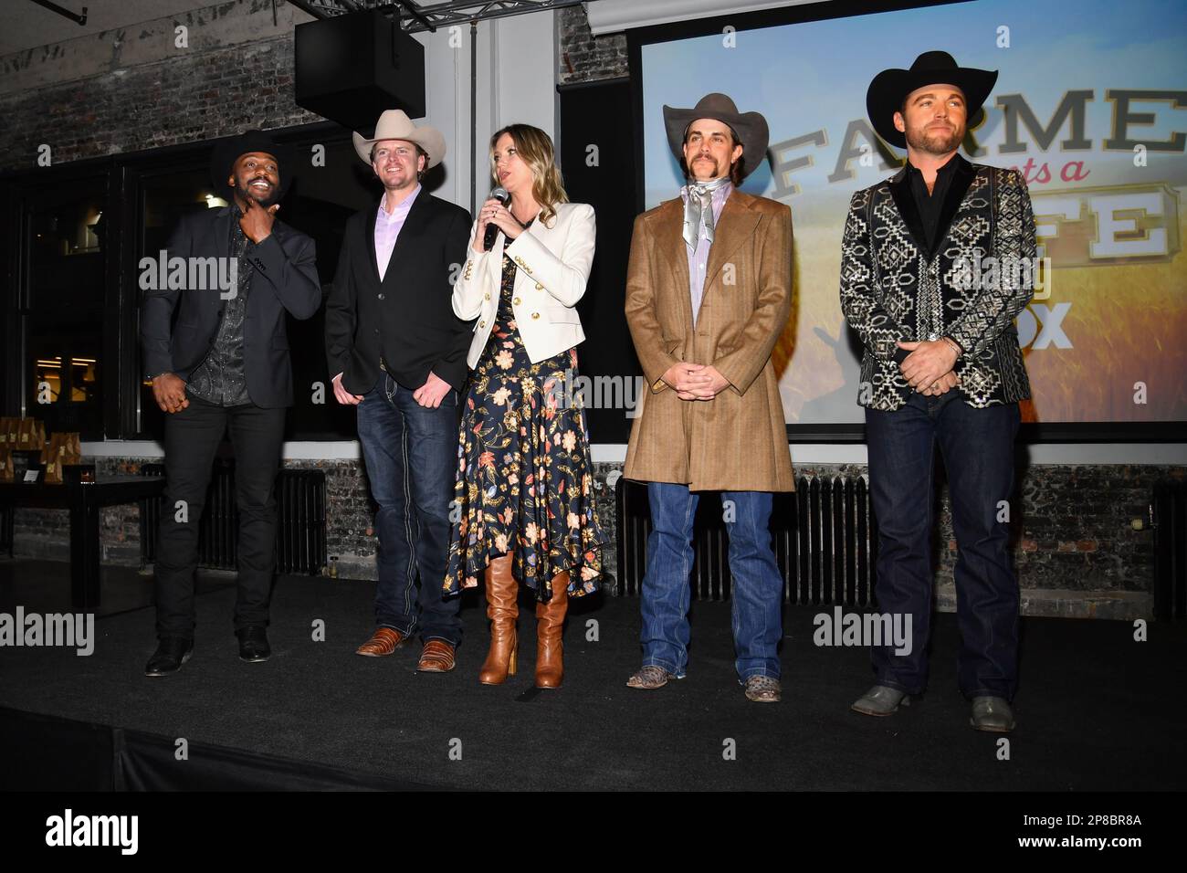 New York, USA. 08th Mar, 2023. FARMER WANTS A WIFE: Ryan Black, Landon ...