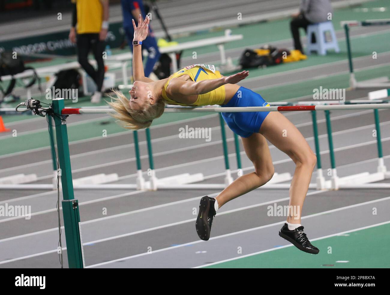 Yuliia LEVCHENKO of Ukraine High Jump Women Final during the European ...