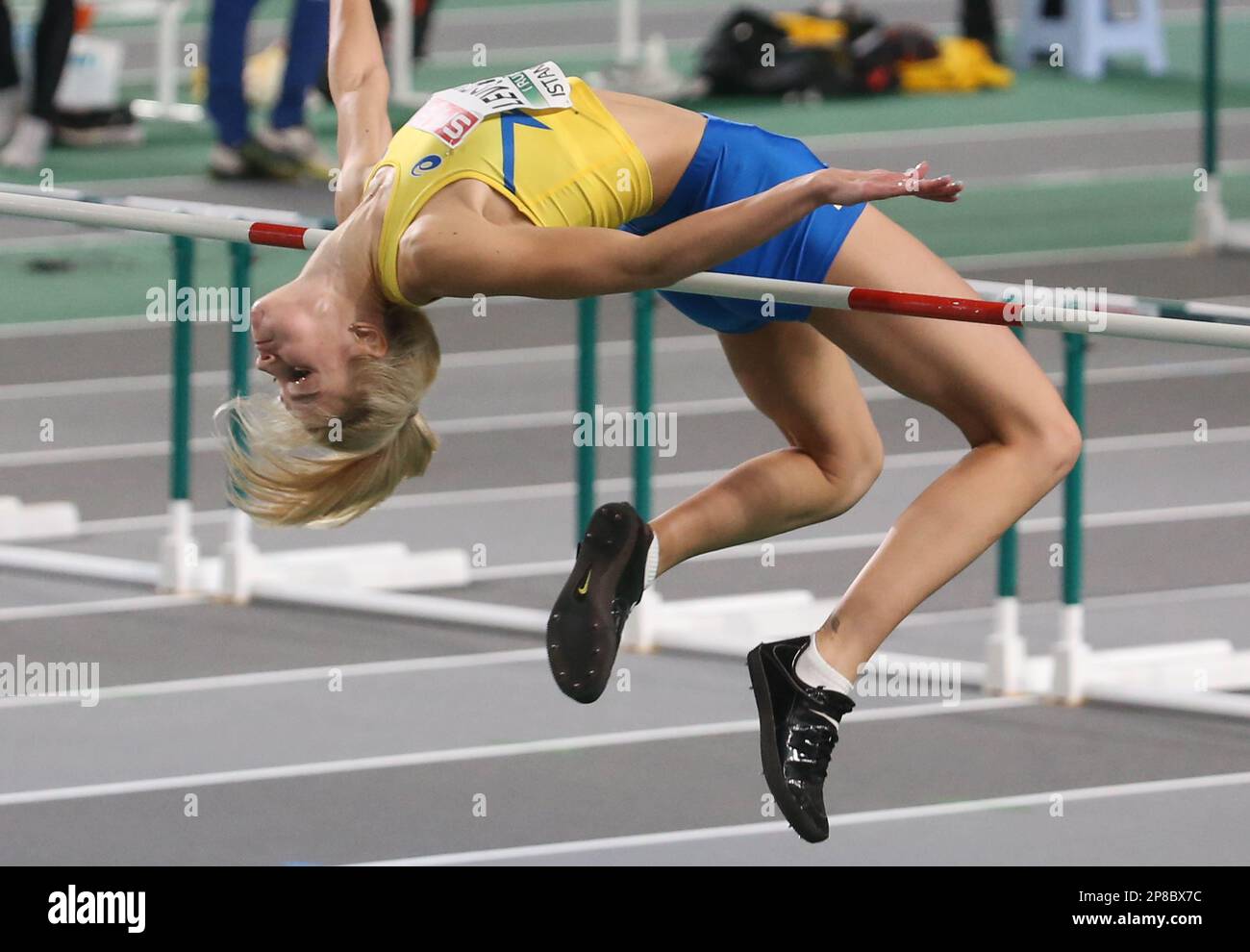 Yuliia LEVCHENKO of Ukraine High Jump Women Final during the European ...