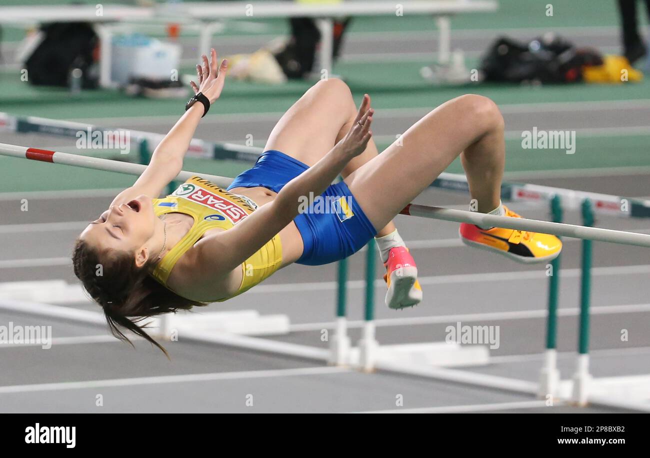 Yaroslava MAHUCHIKH of Ukraine High Jump Women Final during the ...