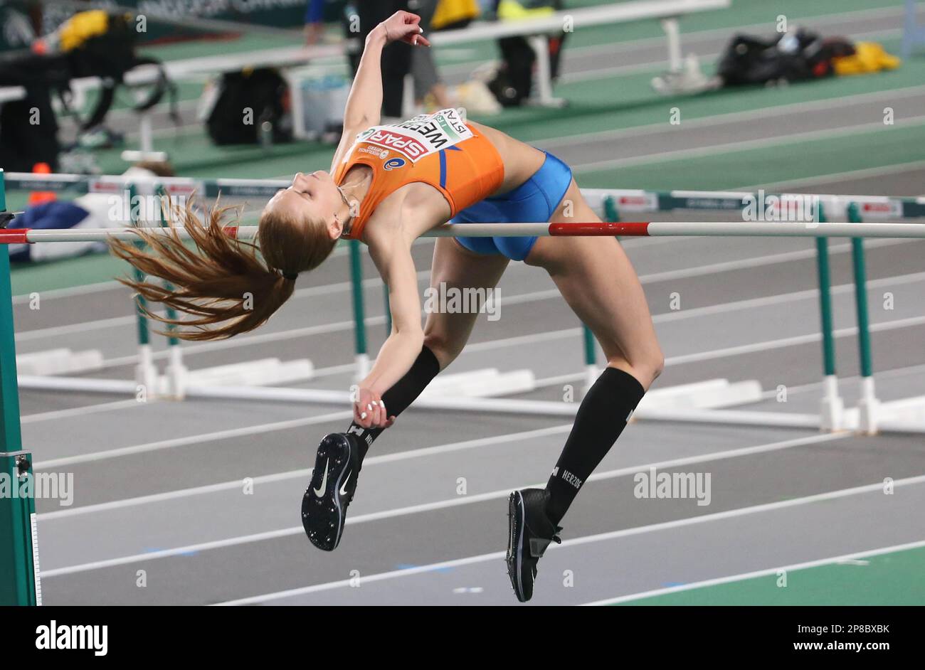 Britt WEERMAN of Netherlands. High Jump Women Final during the European ...