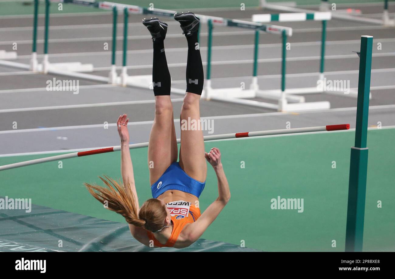 Britt WEERMAN of Netherlands. High Jump Women Final during the European ...
