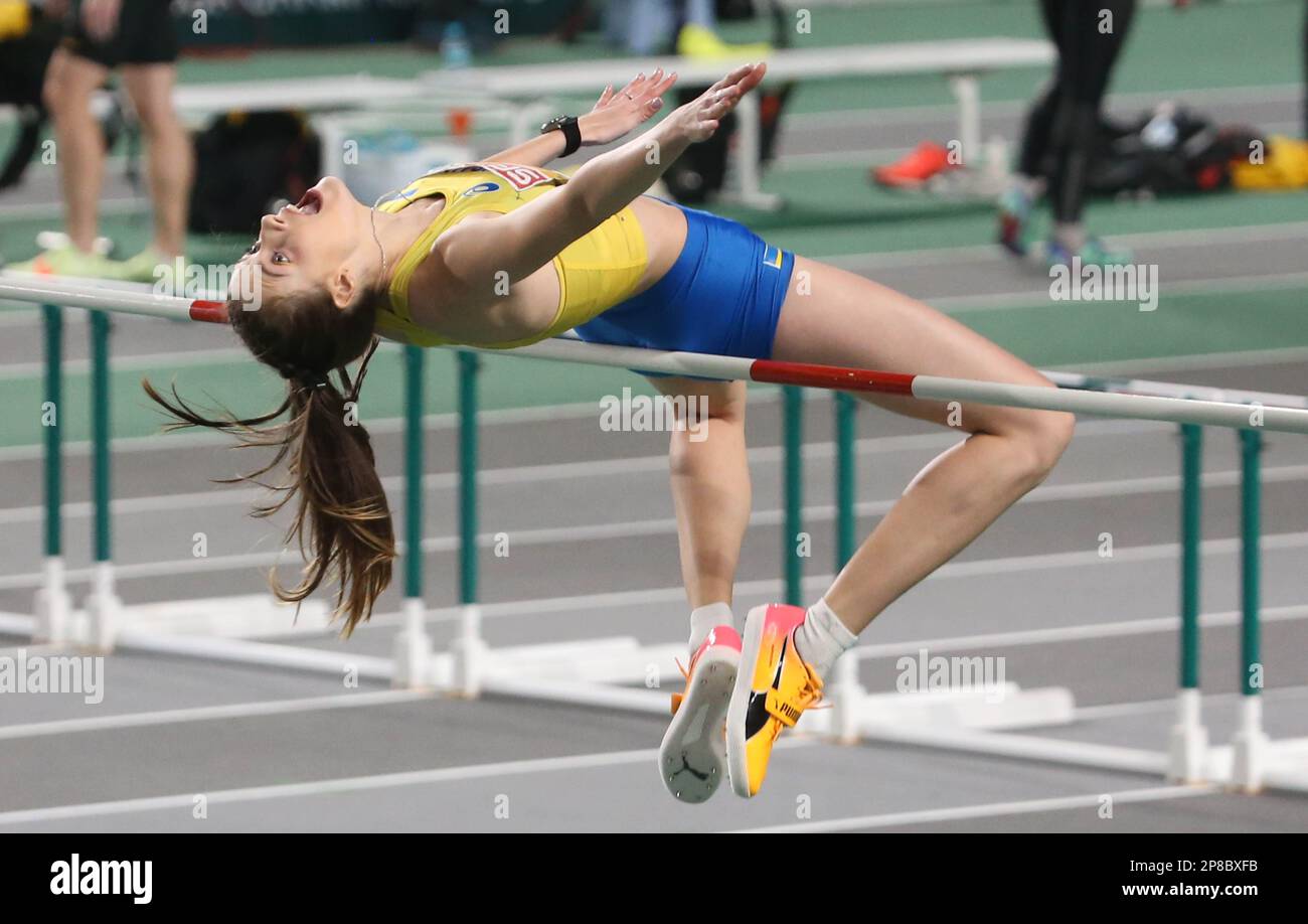 Yaroslava MAHUCHIKH of Ukraine High Jump Women Final during the ...