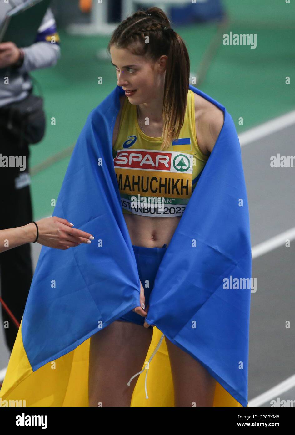Yaroslava MAHUCHIKH of Ukraine High Jump Women Final during the ...