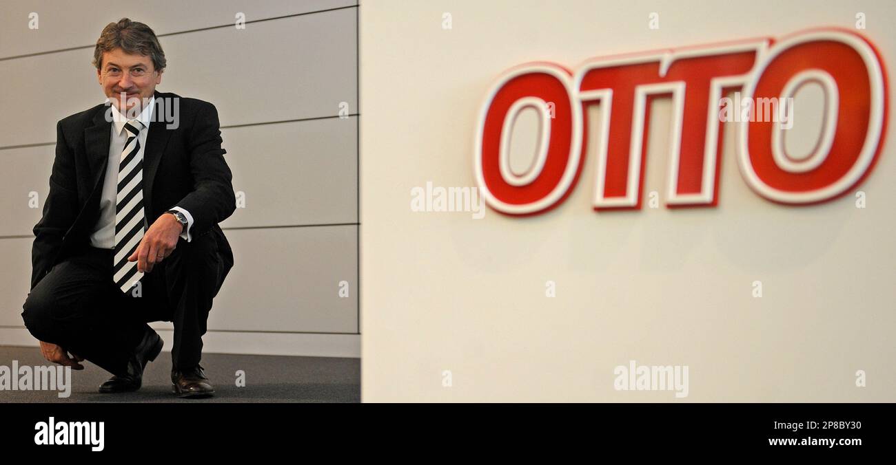 Hans-Otto Schrader, CEO der otto group posiert am Donnerstag, 18. Juni ...