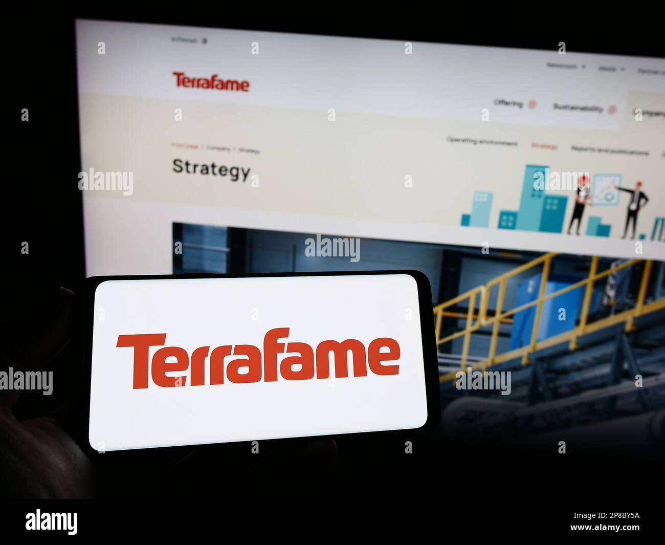 Terrafame logo hi-res stock photography and images - Alamy