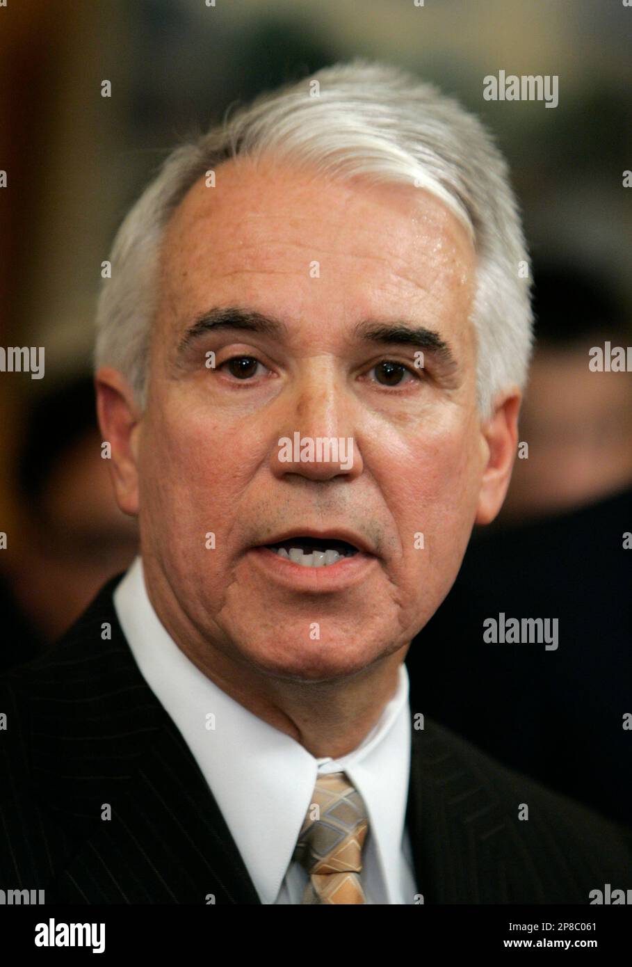 San Francisco's new police chief George Gascon answers questions after ...