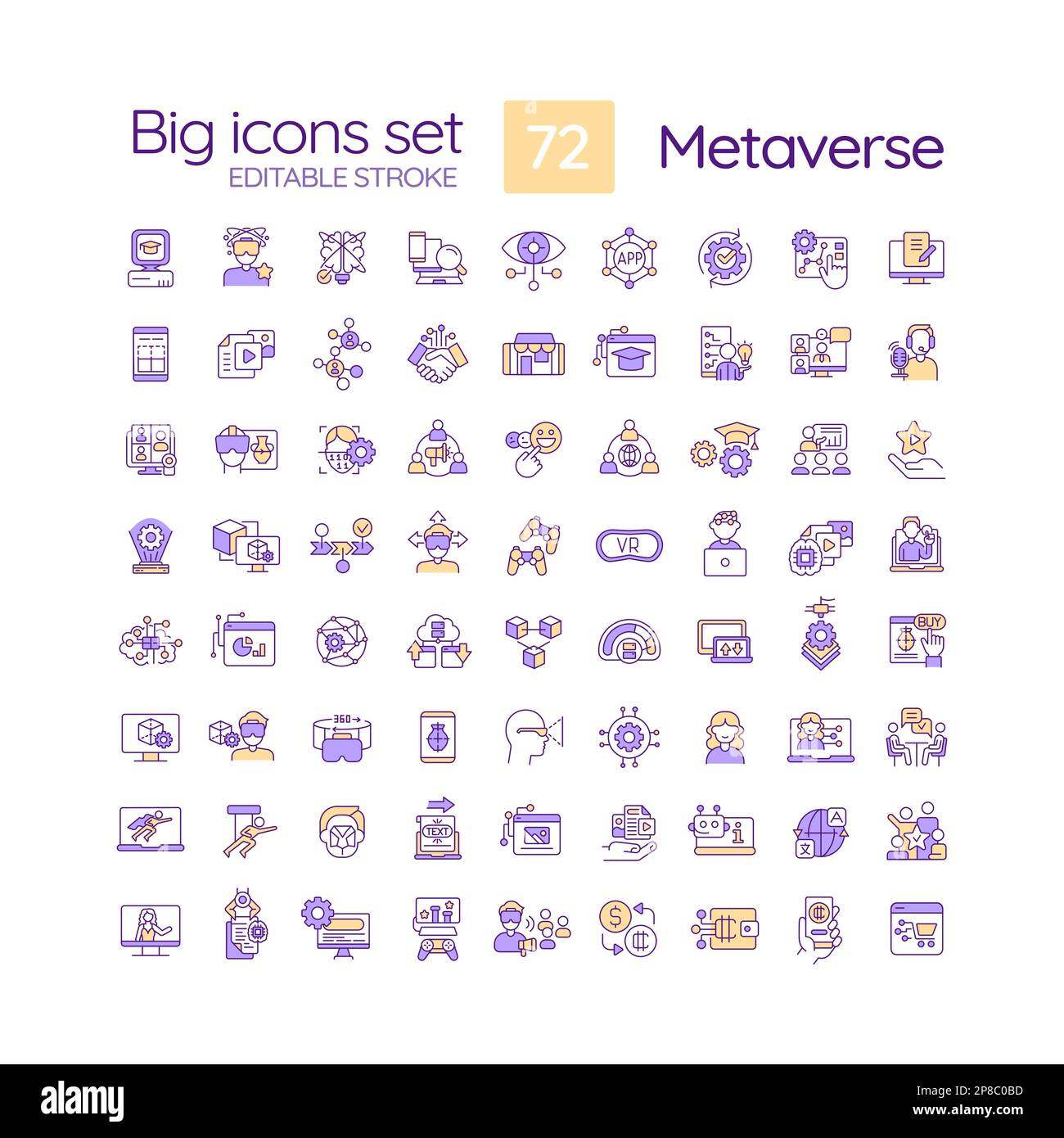 Metaverse logo Cut Out Stock Images & Pictures - Alamy