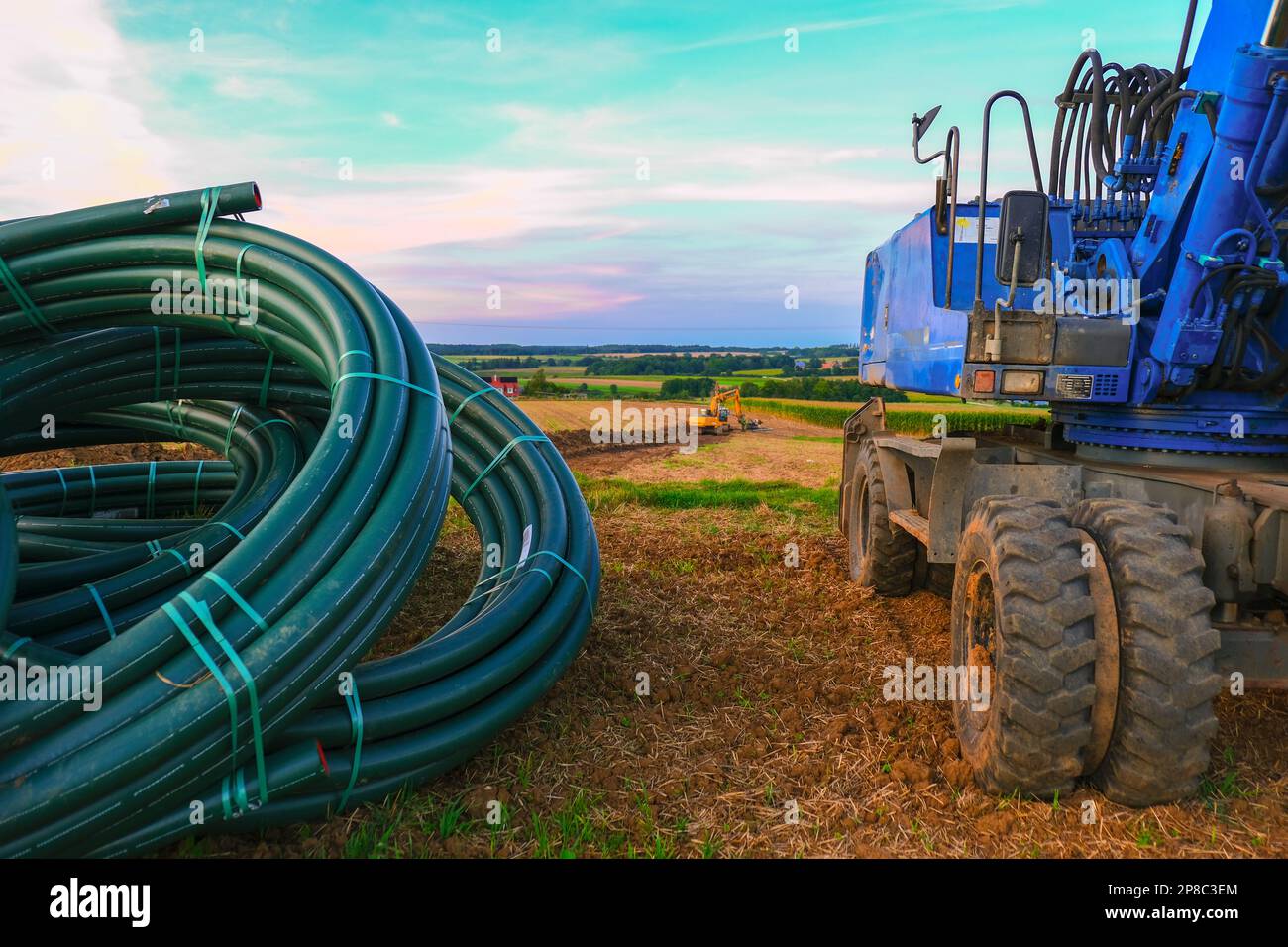 Technique for water supply.Water pipes and construction installation ...