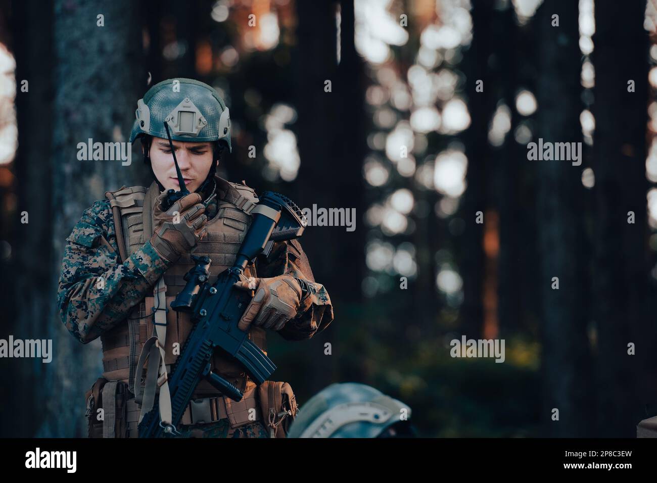 Talking commander action man hi-res stock photography and images - Alamy