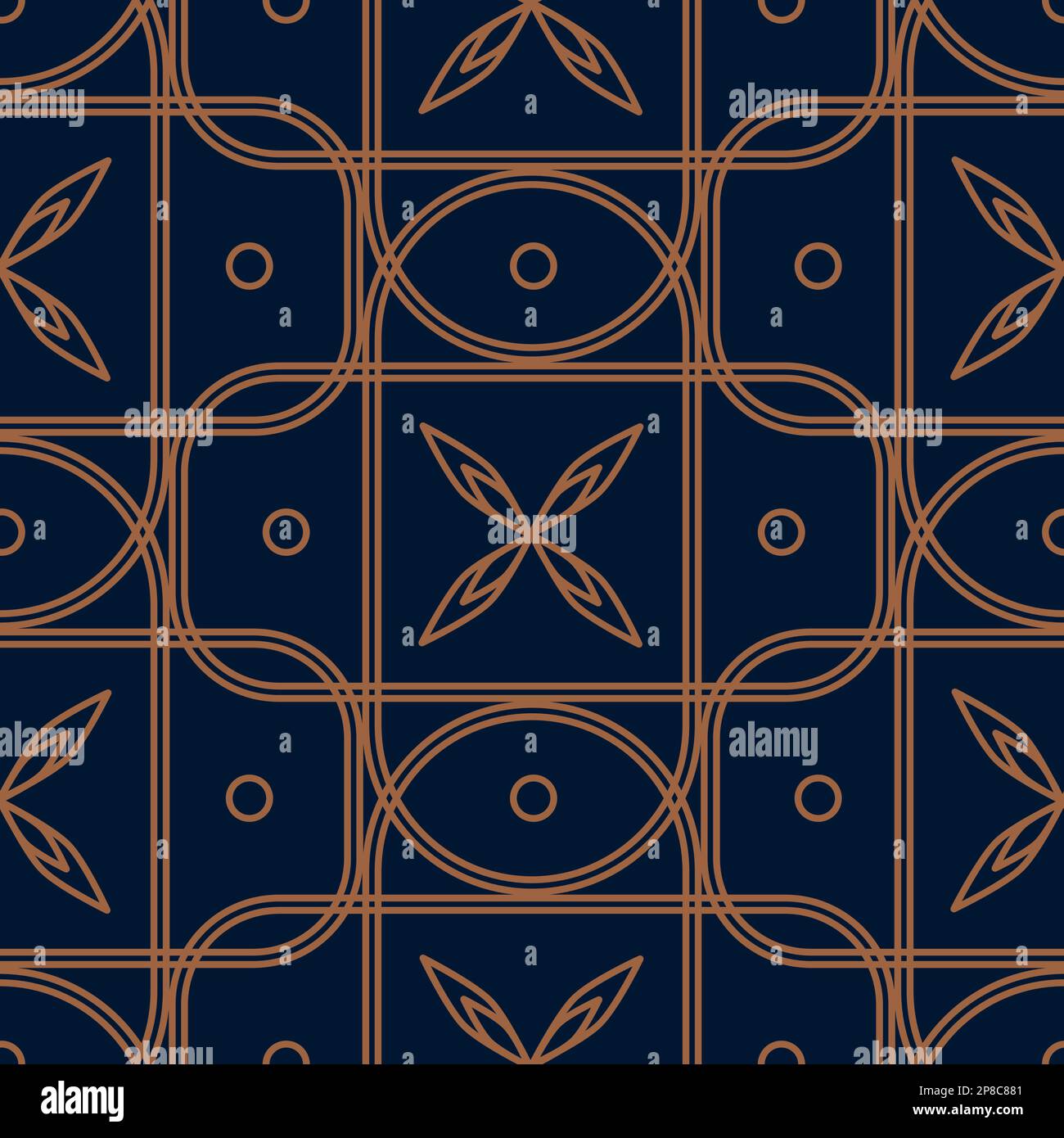 Abstract geometric pattern background with curly line shapes texture ...