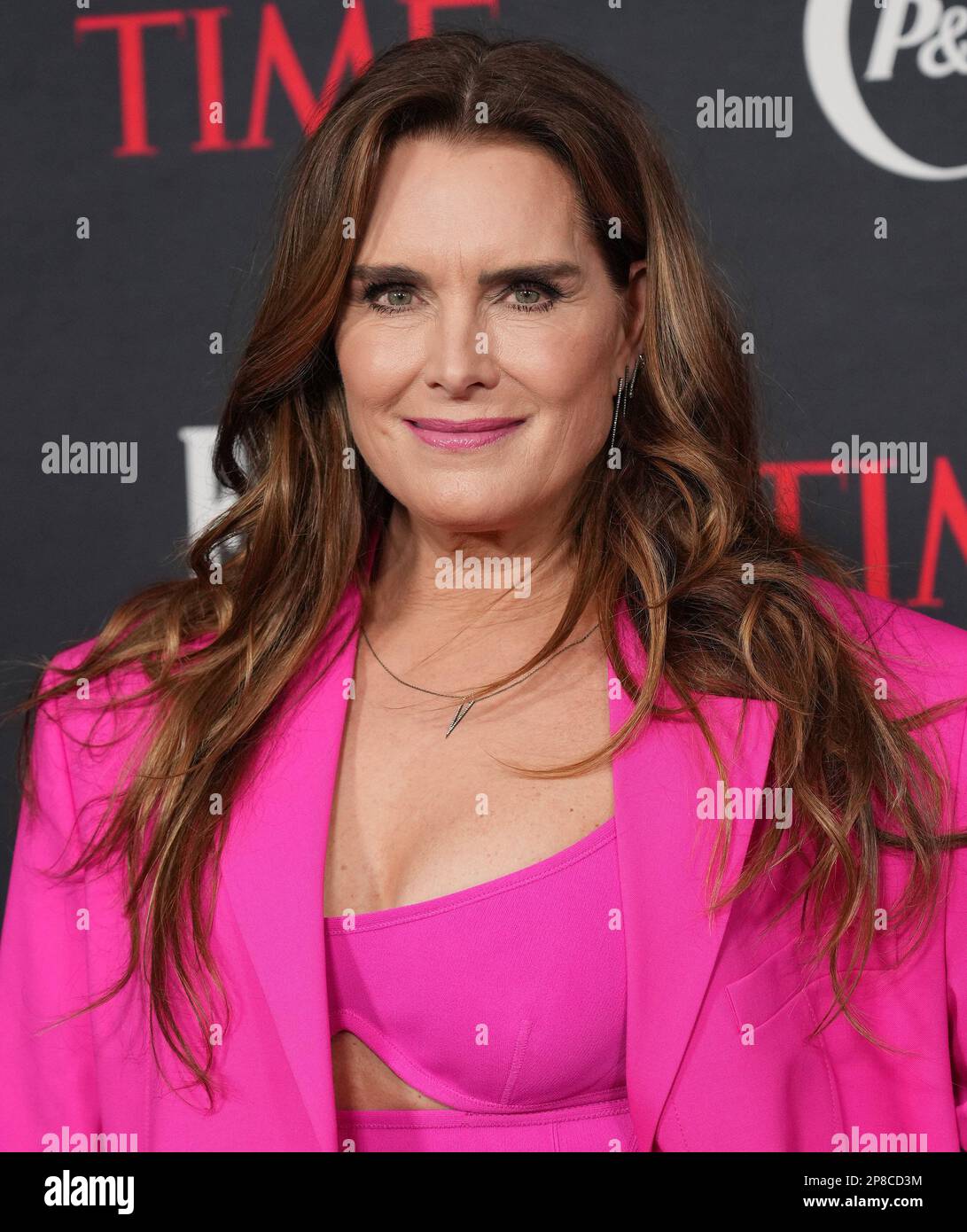 Los Angeles, USA. 08th Mar, 2023. Brooke Shields arrives at the TIME's ...