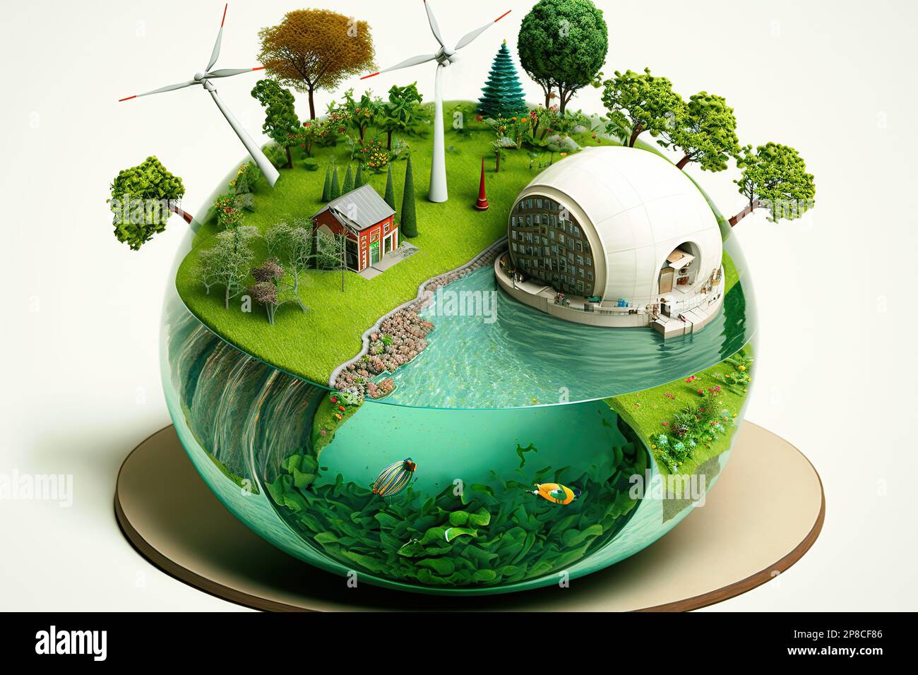 green industry utilizing renewable sources and technologies to save the ...