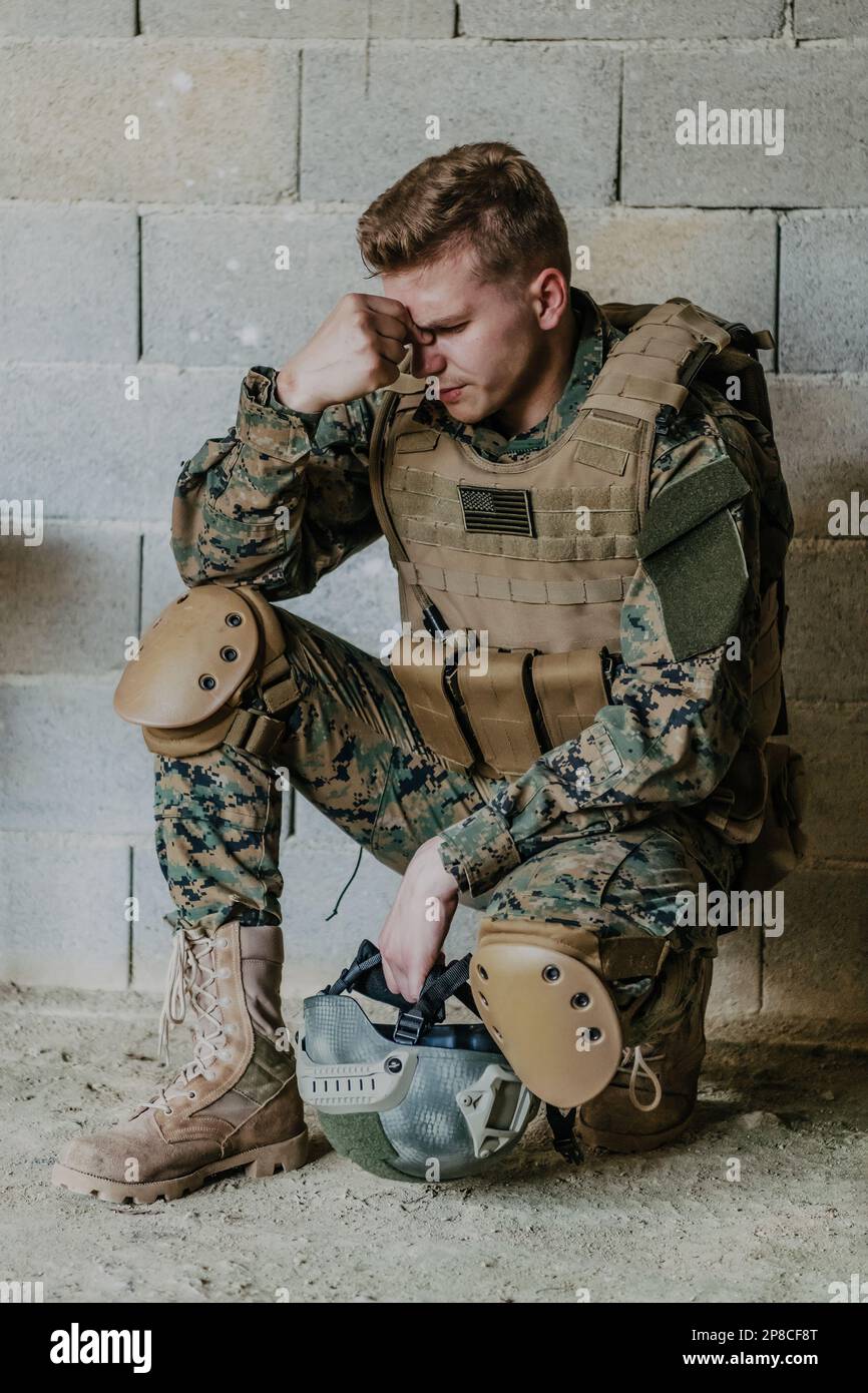 Psychic problems in soldiers. The soldier has psychological problems ...