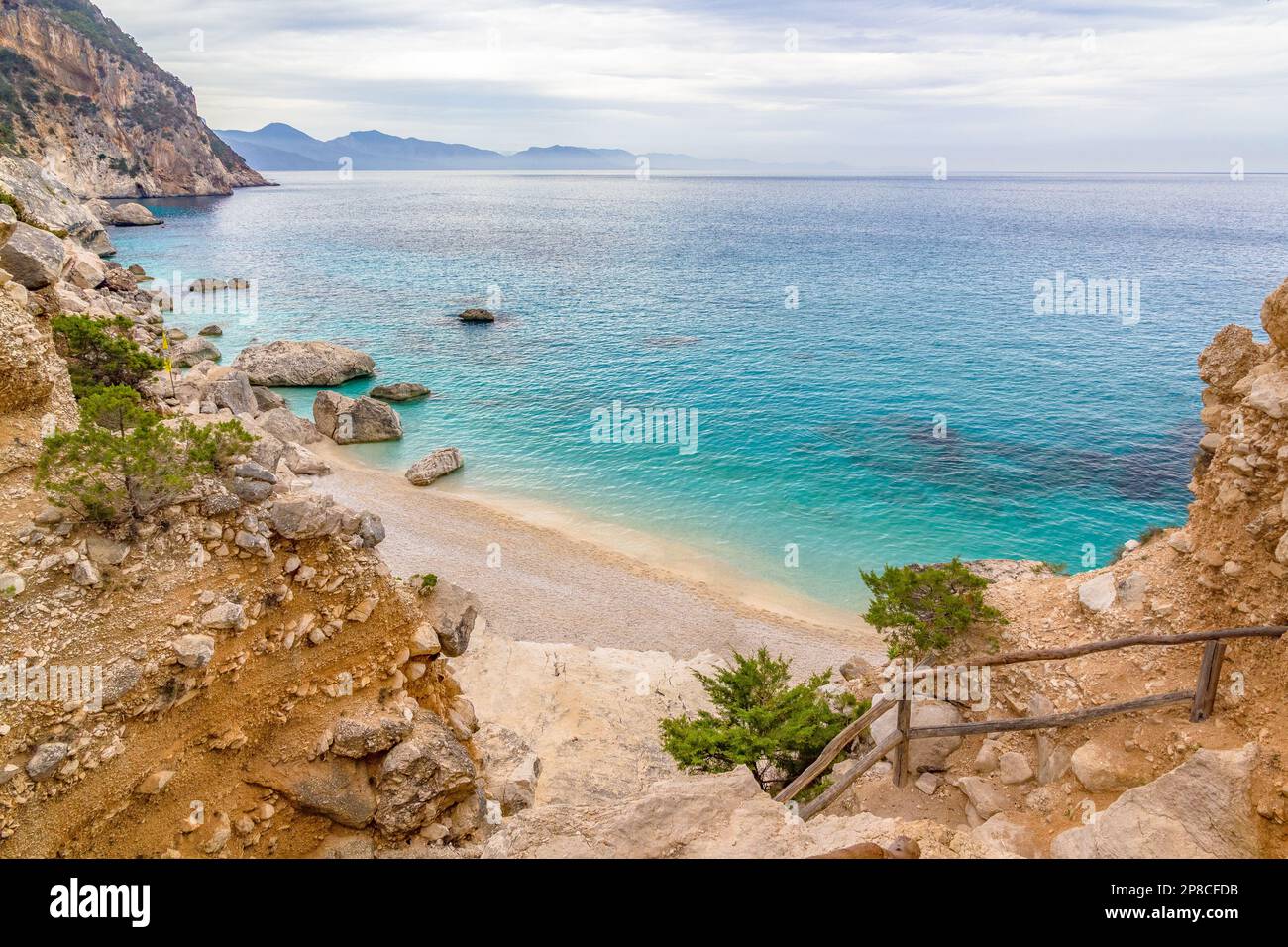 Beach of Cala Goloritze Stock Photo - Alamy