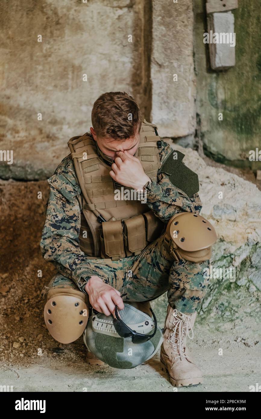 Psychic problems in soldiers. The soldier has psychological problems ...