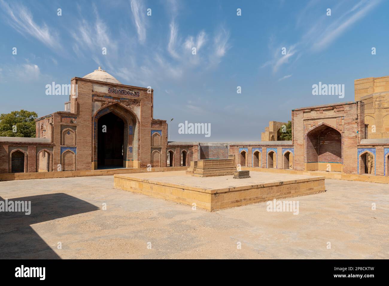Makli Hill Necropolis UNESCO World Heritage Site Picturesque View of a ...