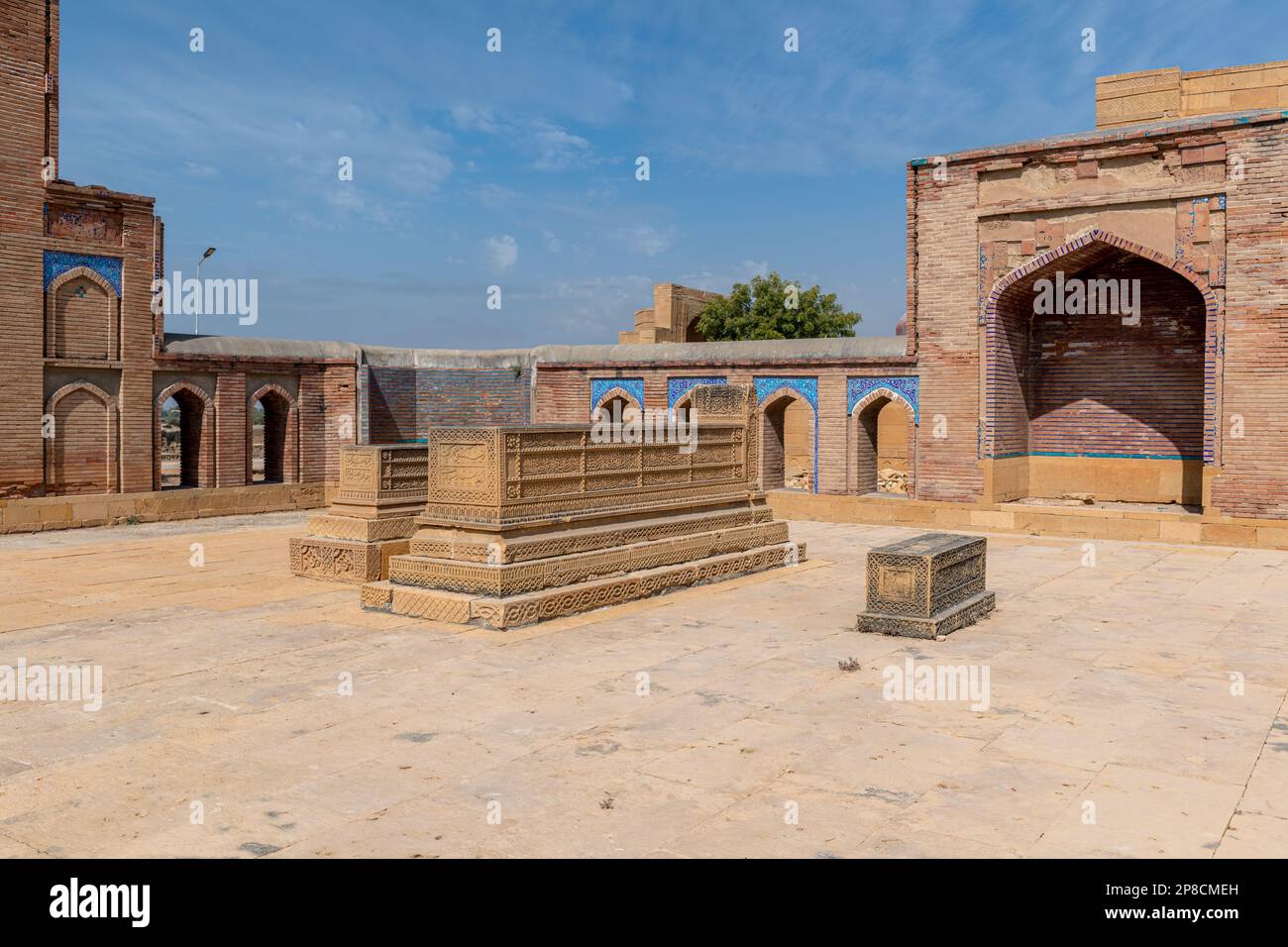 Makli Hill Necropolis UNESCO World Heritage Site Picturesque View of a ...