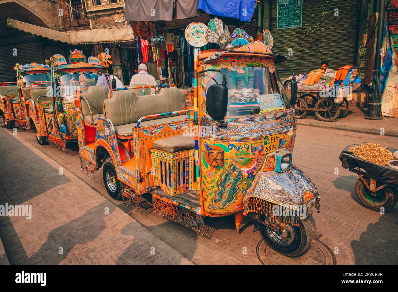 A Traditional ride of Rangeela Rickshaws inside the Walled City of ...
