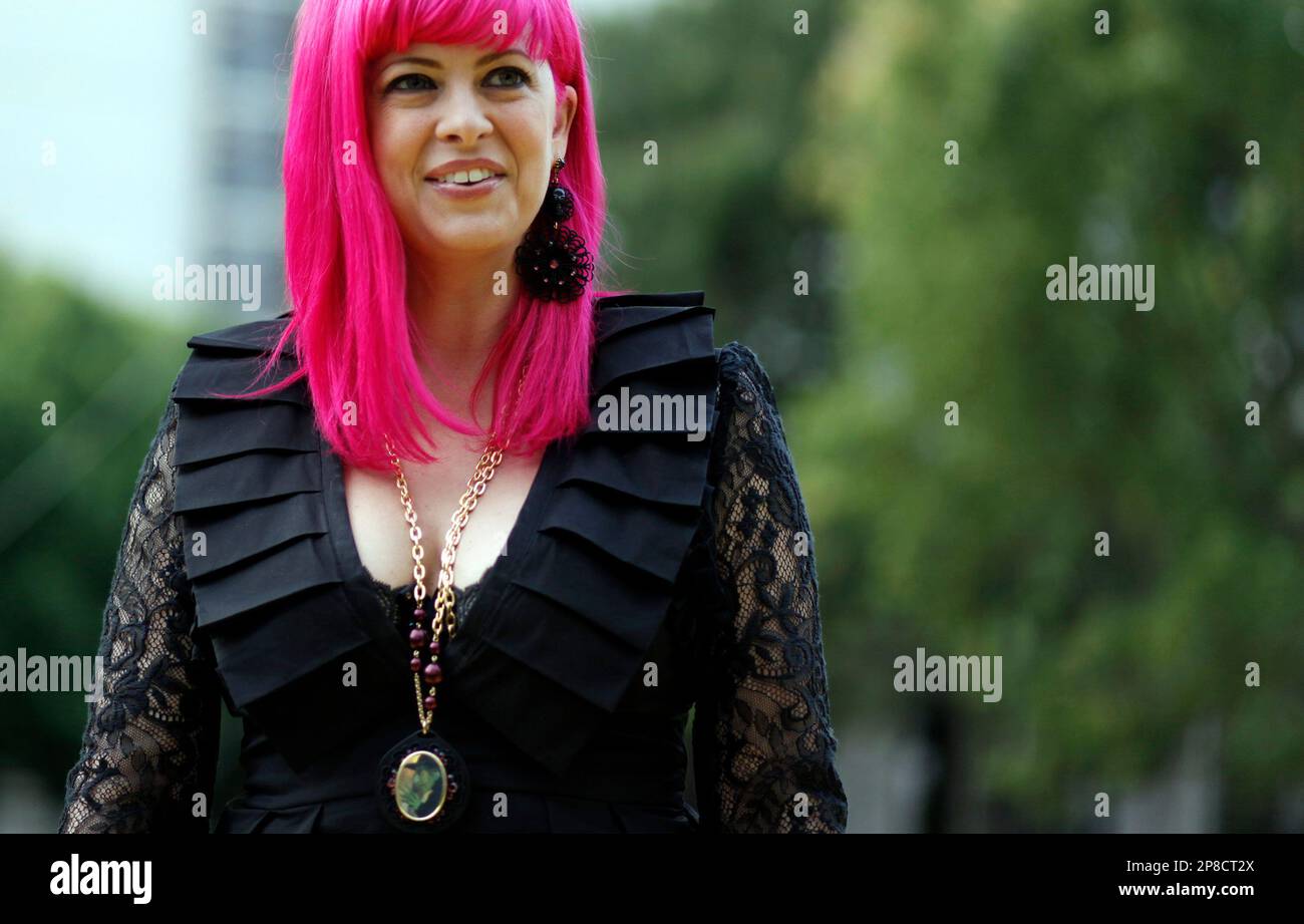 Designer Tarina Tarantino arrives at "The Wizard of Oz" Exhibition ...