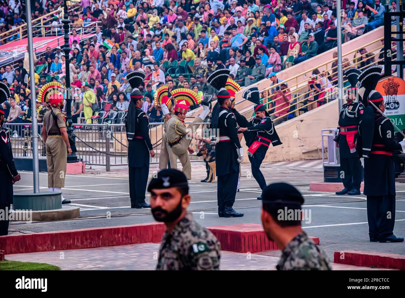 The patriotism in the crowd was palpable; each section was roaring with ...