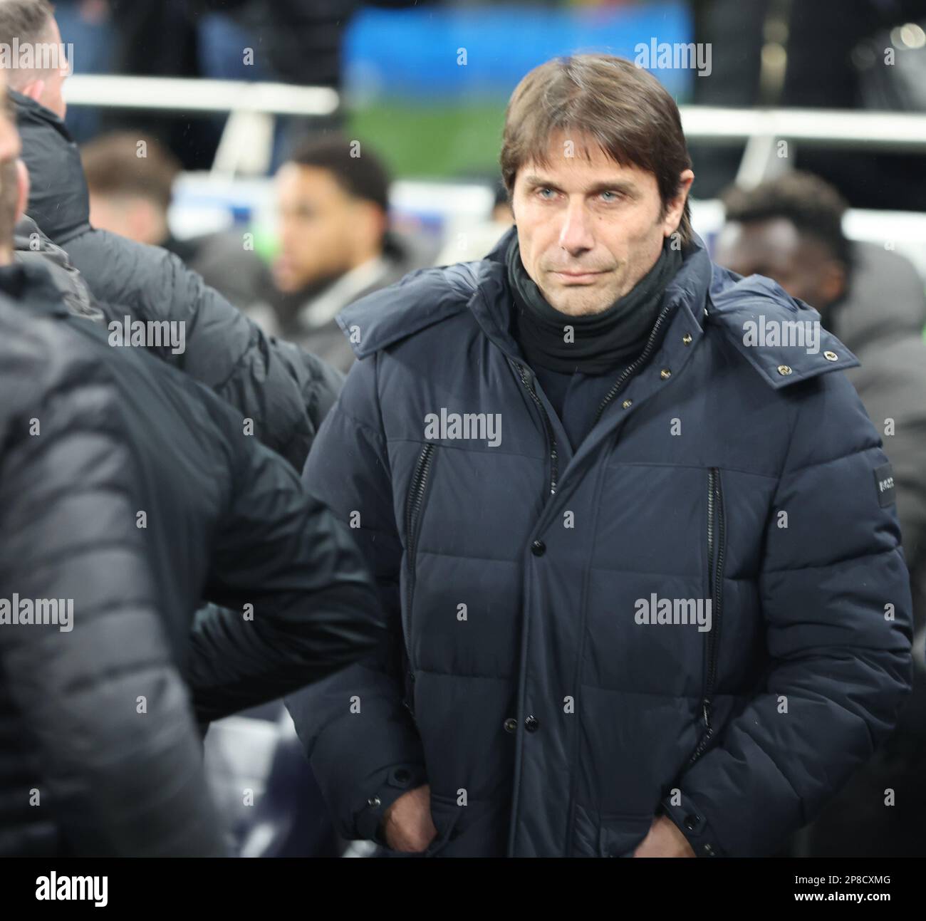 Tottenham Hotspur manager Antonio Conte during the UEFA Champion League ...