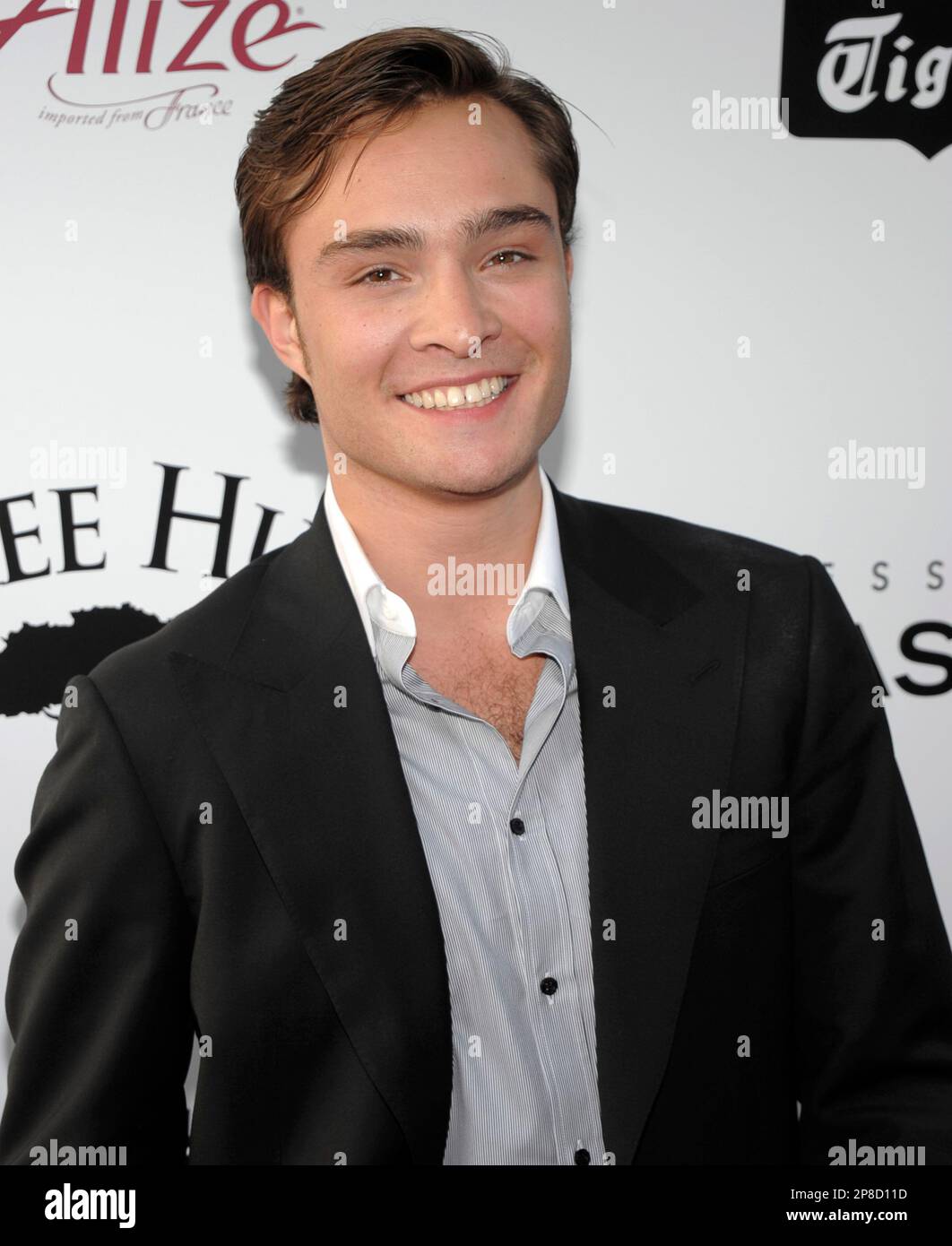 Actor Ed Westwick arrives at the Hollywood Life 11th Annual Young ...